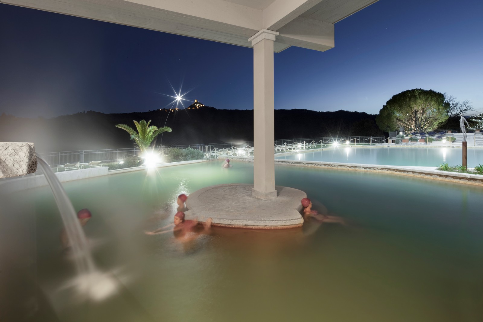 Bath under the stars | Val D'Orcia| Toscana